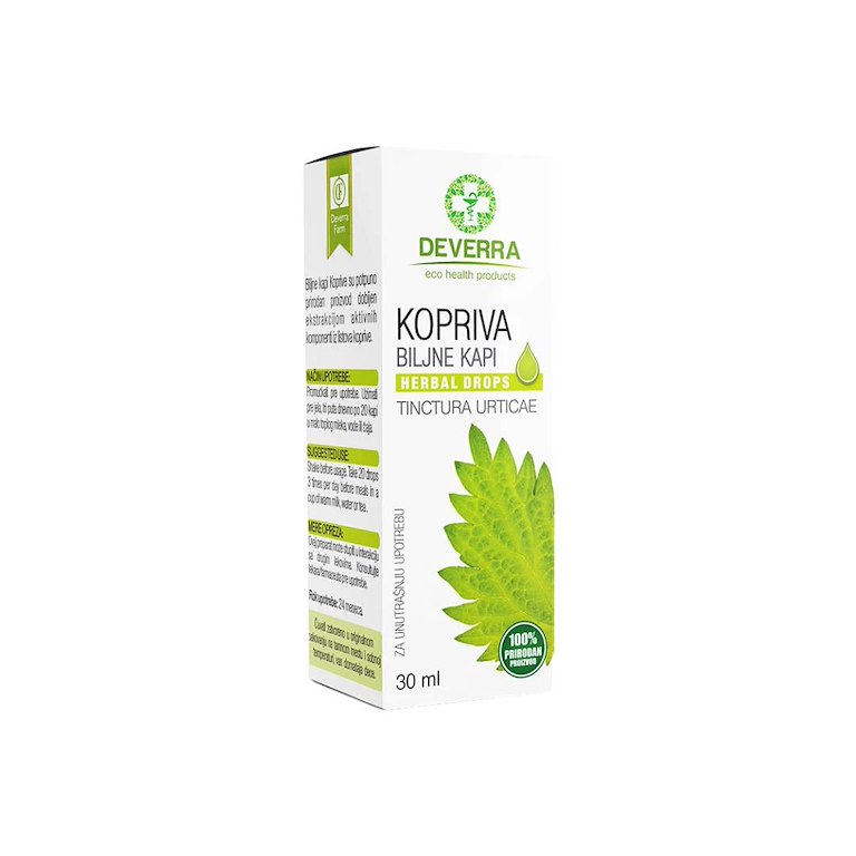 DeverraFarm Biljne Kapi Koprive 30 mL