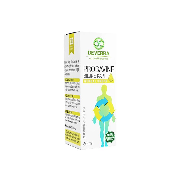 DeverraFarm Biljne Kapi PROBAVINE 30 mL