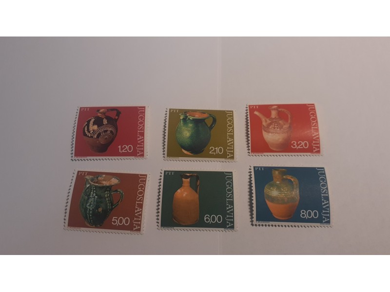 SFRJ - MUZEJSKI EKSPONATI - GRNČARSTVO - 1976