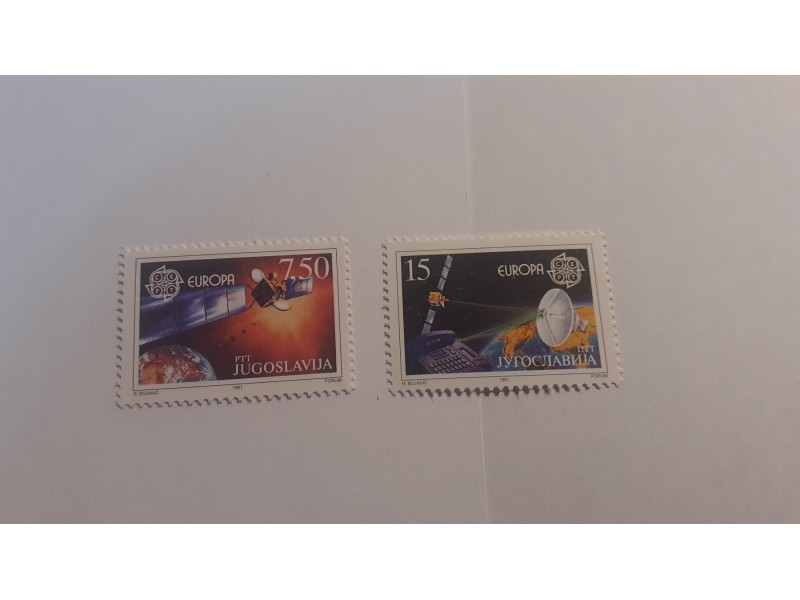 SFRJ - EUROPA CEPT - 1991