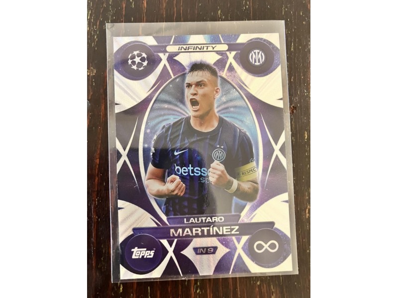 Martinez Infinity 9 - Match Attax 25-26 Topps