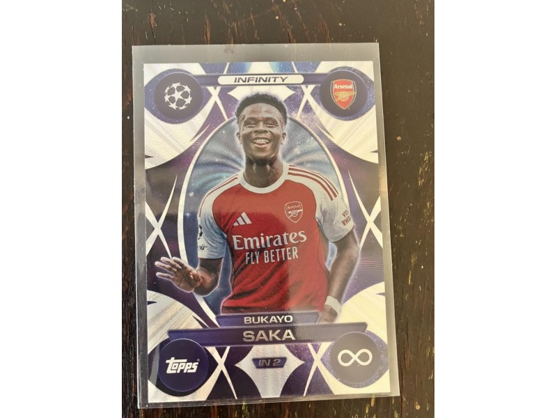 Saka Infinity 2 - Match Attax 25-26 Topps