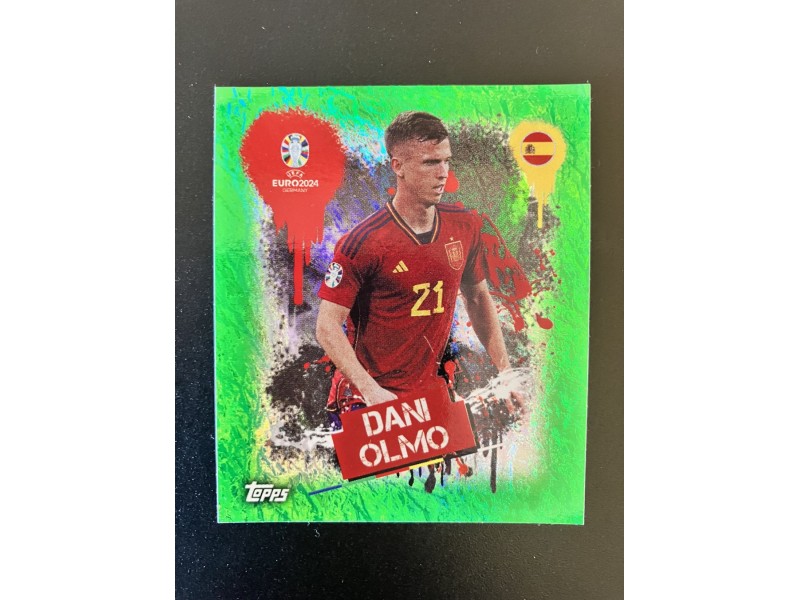 ESP 3 - Zelena Paralela - Euro 2024 Topps