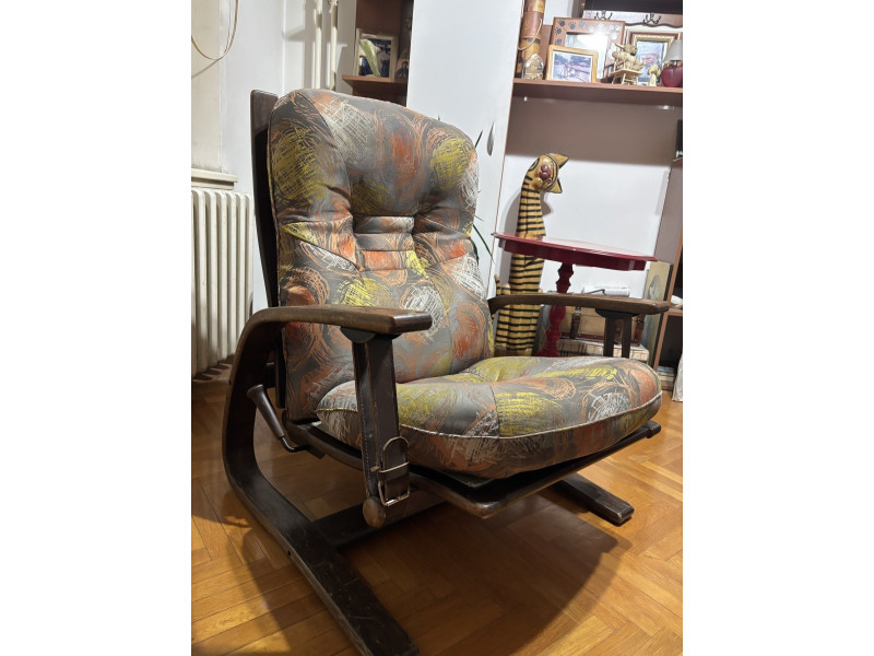 Vintage' 70s-Armchair Lounge Chair by Arnt Lande