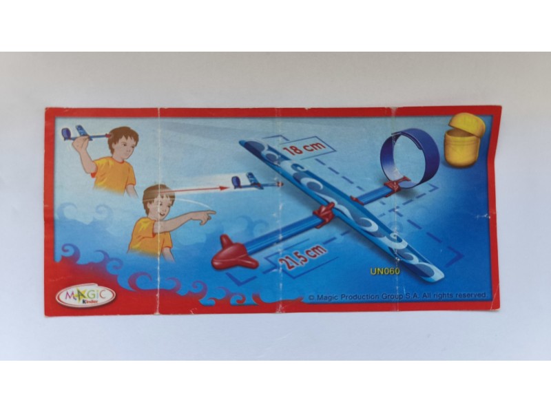 BPZ za Kinder figuricu UN060