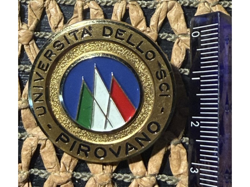 Oznaka Univerzijada Italija sport Pirovano