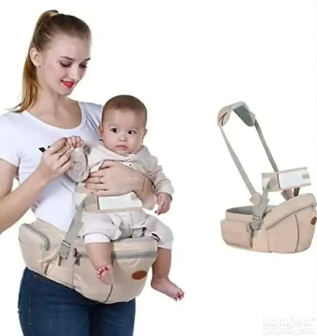 Pojasni nosač za bebe sa sedištem (hip seat) - Ergonomski dizajn
