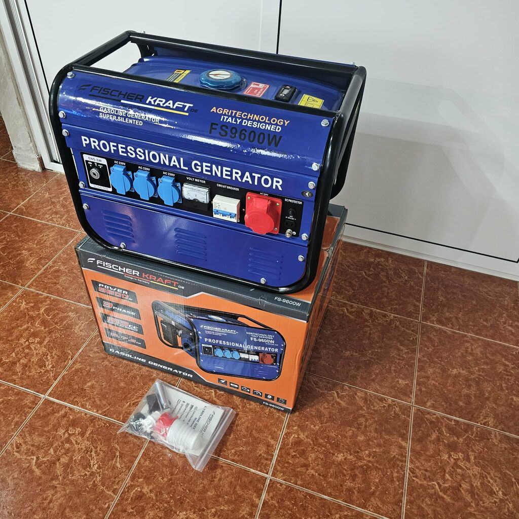 Fischer Kraft FS9600W – profesionalni benzinski agregat sa inverter