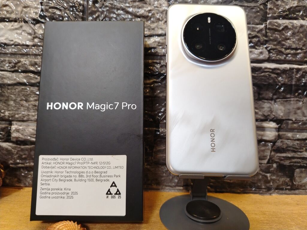 Honor Magic 7 Pro, 512 GB, bоја - Bela, Garancija