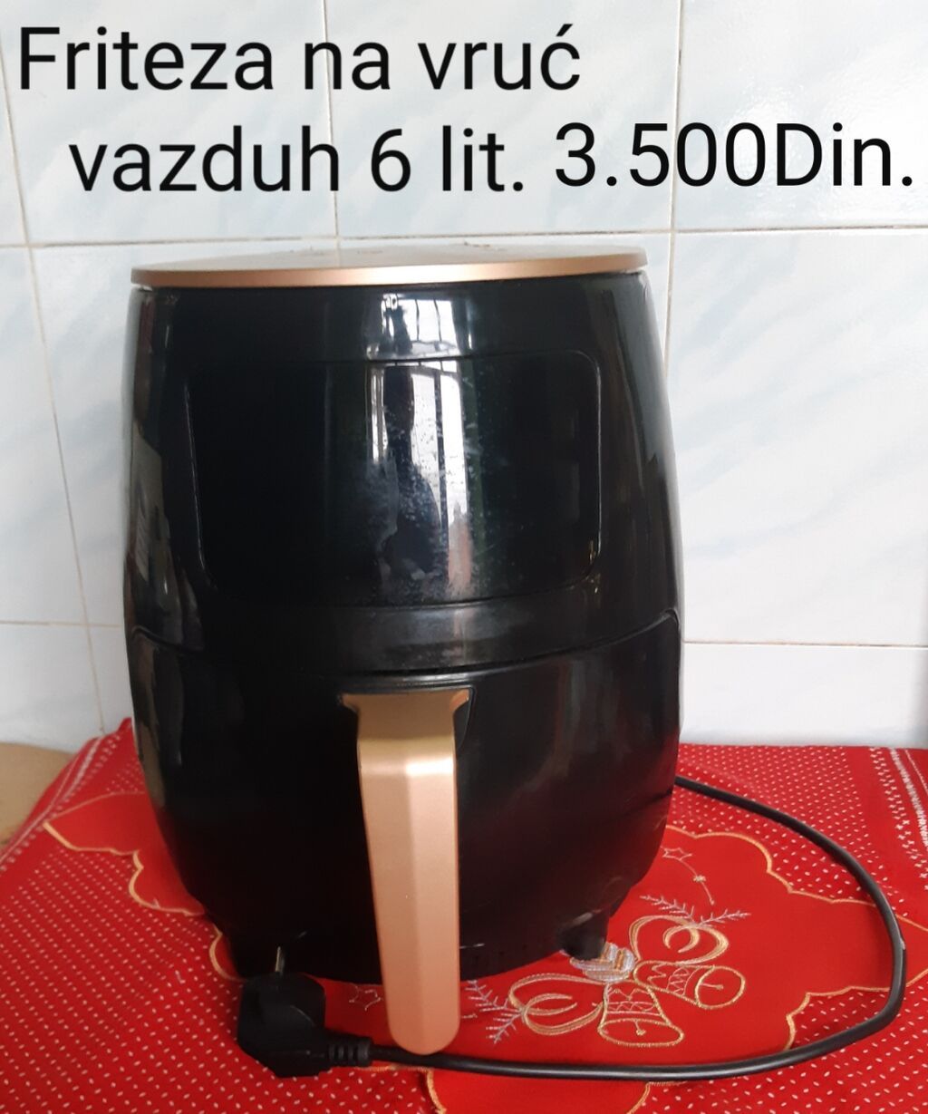 Friteza na vruć vazduh (air fryer) Model:SilverCrest S-18.Zapremina