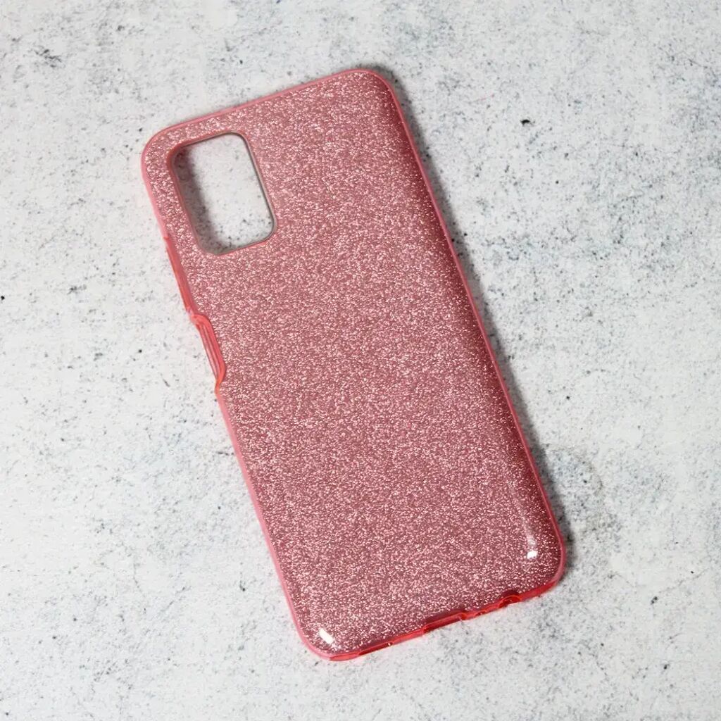 Maska Crystal Dust za Samsung A037G Galaxy A03s (EU) roze. Uz brzu