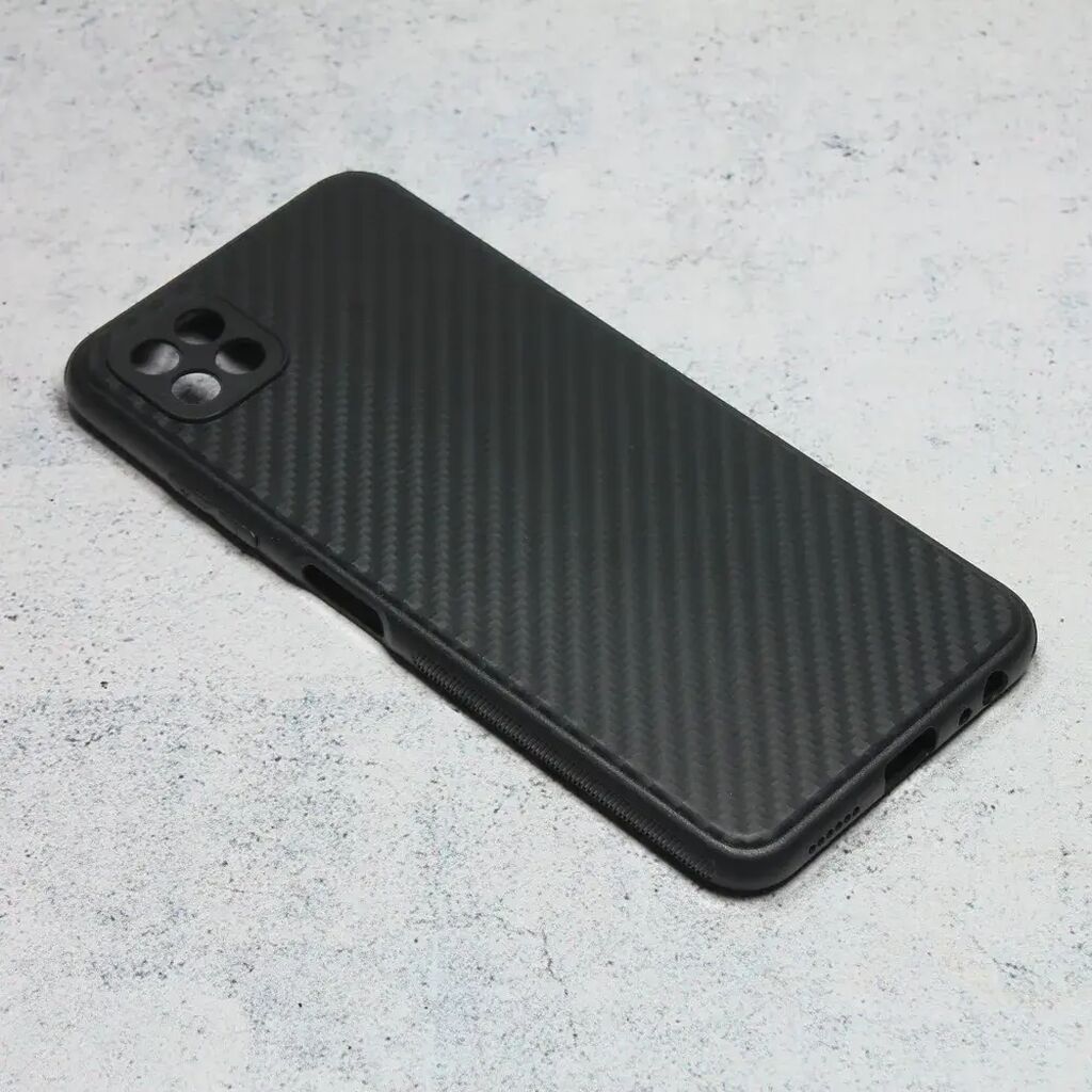 Maska Carbon fiber za Samsung A226B Galaxy A22 5G crna. Kataloški