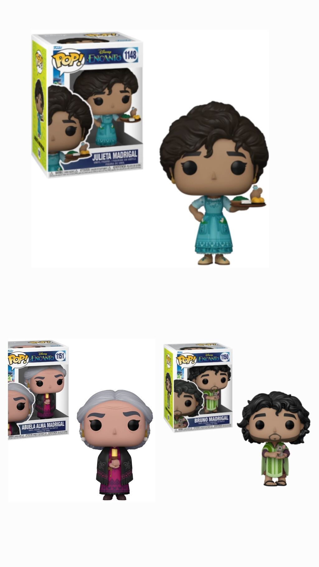 Funko Pop! Disney Encanto – set vinil figura - Likovi: Julieta