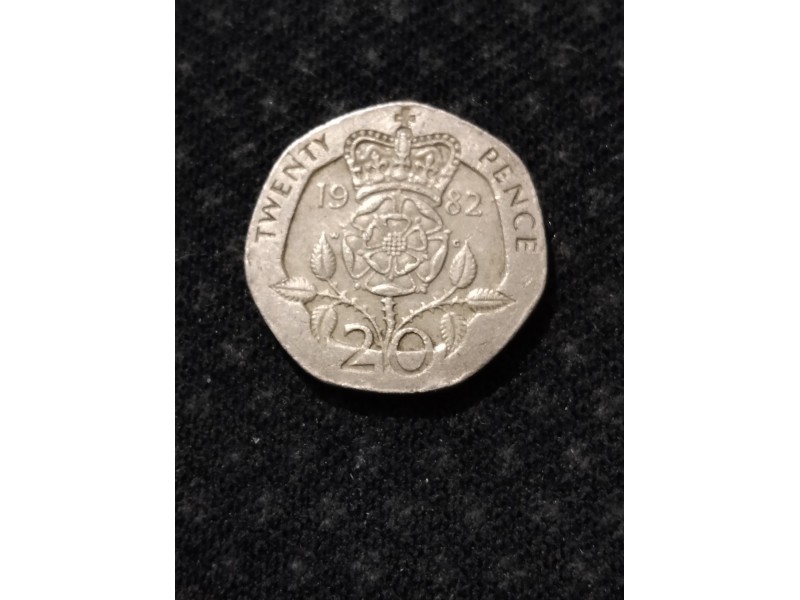 20 penija 1982 velika britanija