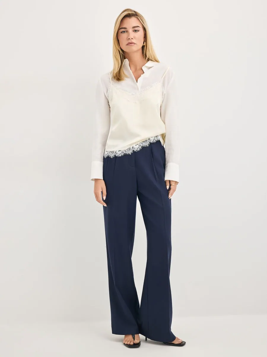 Pantalone s mešavinom vune
