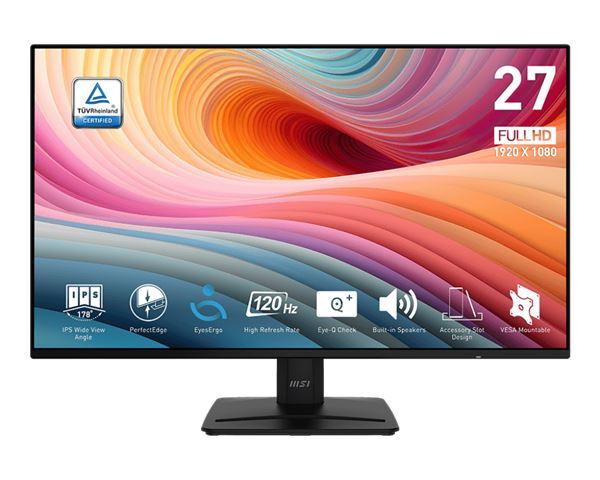 Monitor MSI PRO MP271A E2 27", IPS, FHD, 120Hz, 1ms, HDMI, DP, VGAID: EK000807143