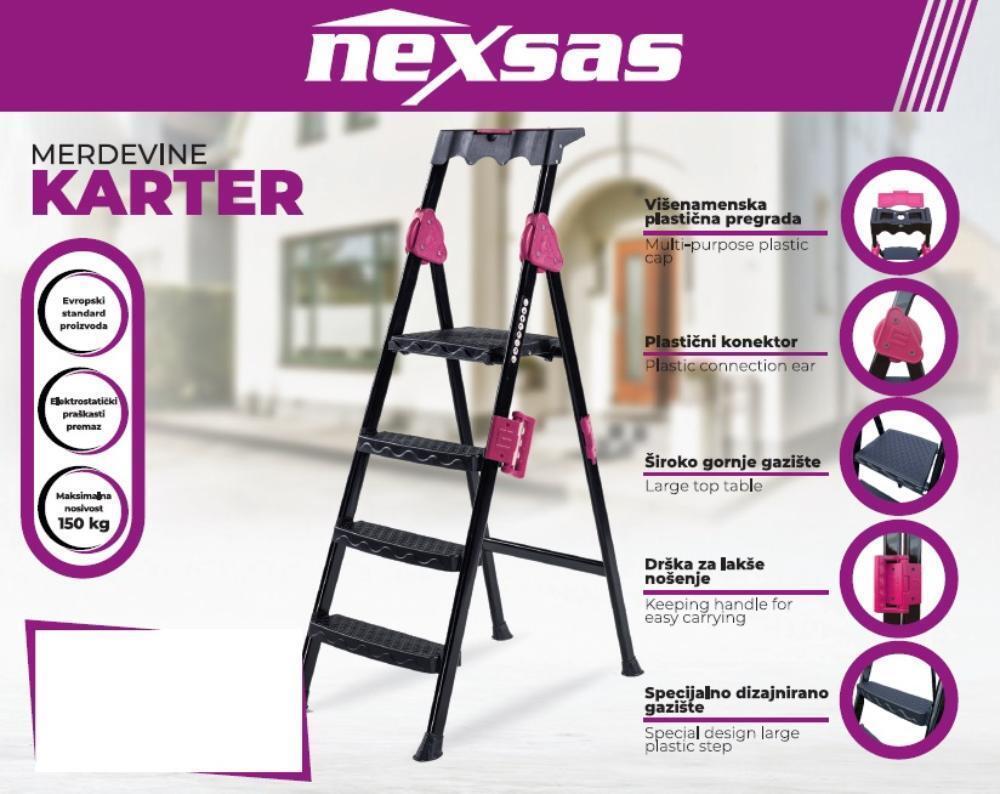 Nexsas merdevine Karter 4+1 118123ID: EK000808135