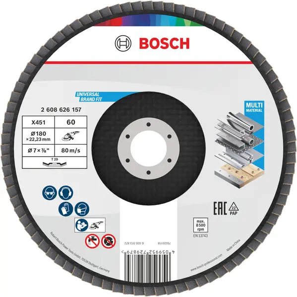 Bosch Lamelni disk X451 2608626157, O180, T29, G60