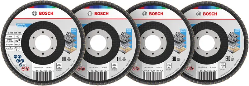 Bosch Lamelni disk X451 2608626161, O115, T29, Mix G, 15 komada