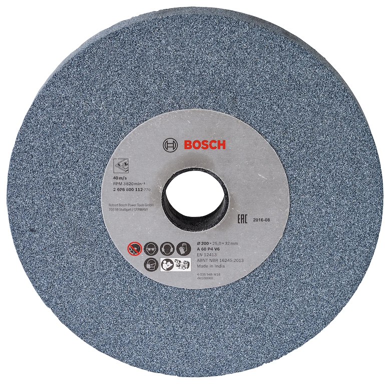 Bosch Brusna ploča za dvostranu brusilicu 2608600112, 200 mm, 32 mm, 59