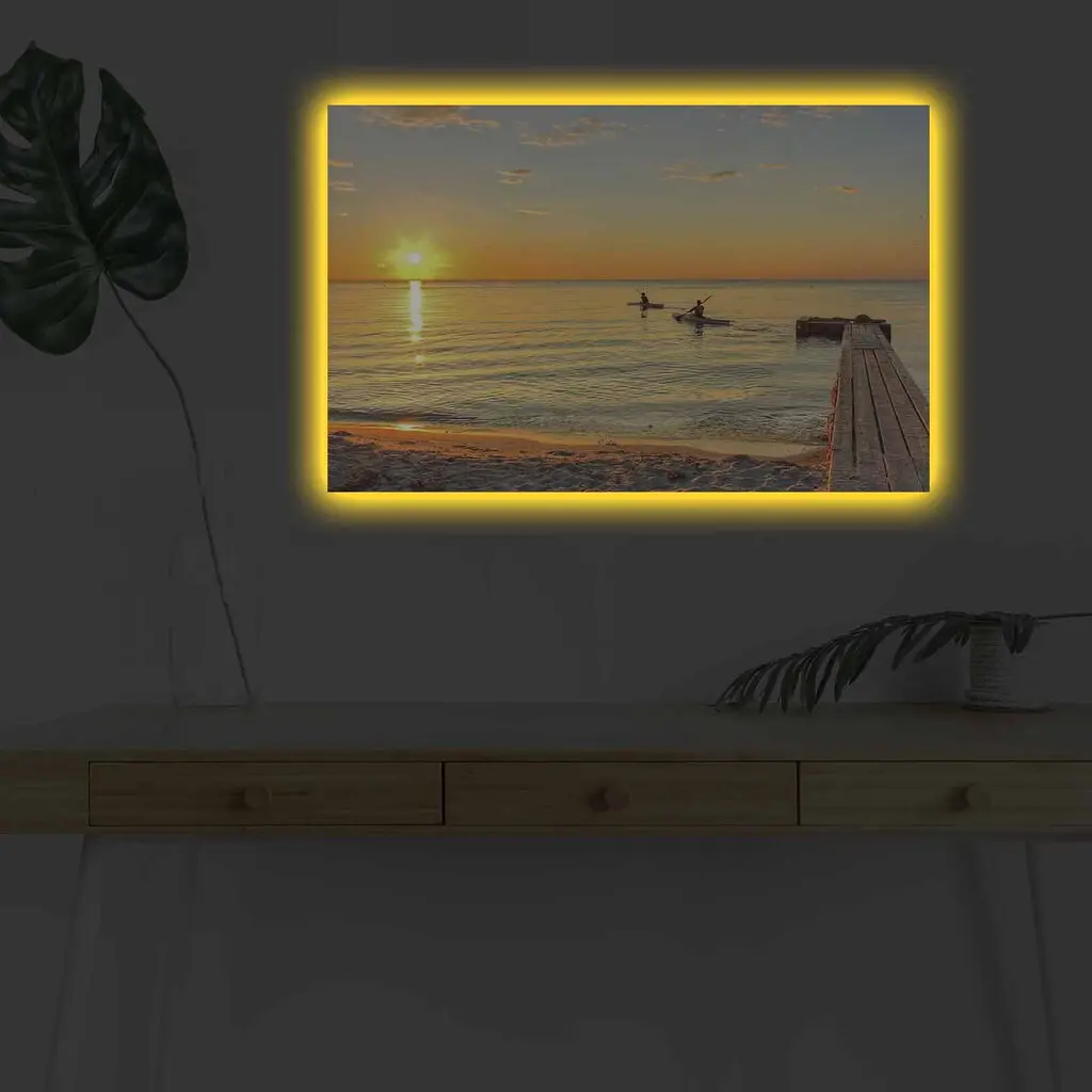 Wallity Slika sa LED osvetljenjem 4570DHDACT-066, 45x70 cm
