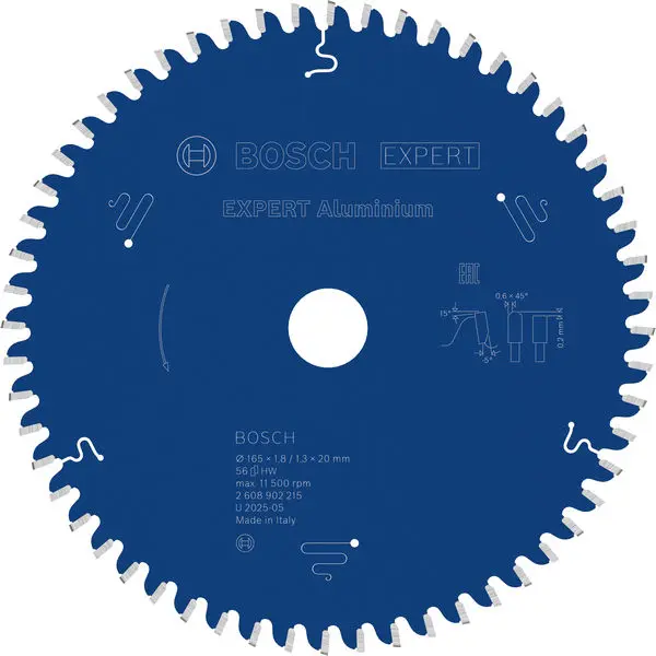 Bosch List testere za aluminijum Expert 2608902215, 165 mm, 56T