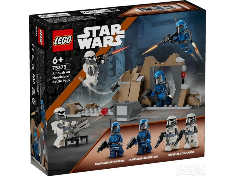 NOV LEGO Star Wars 75373 zaseda na Mandaloru battle pac