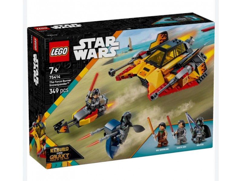 LEGO Star Wars 75414 GLANC NOV Snezni brzinac pogodjen