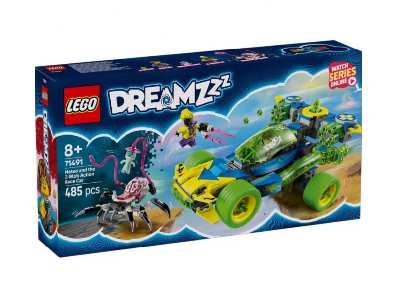 NOV LEGO DREAMZZZ 71491 Mateo and the Z-Blob Action Rac