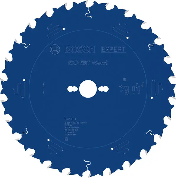 Bosch List testere za drvo Expert, 300mm, 26T