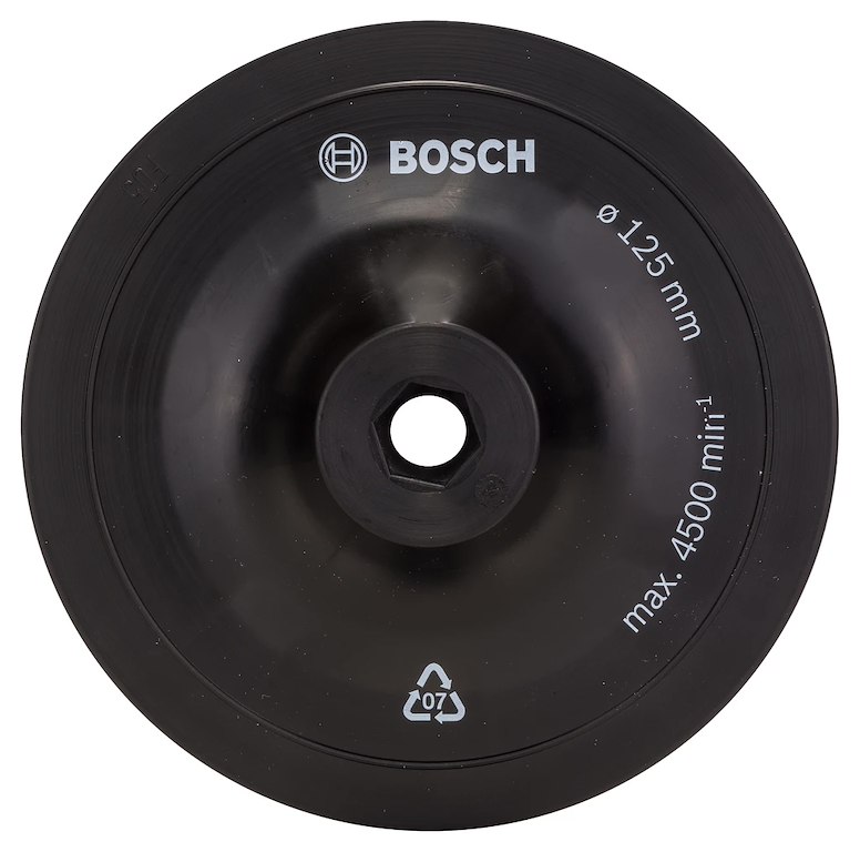 Bosch Potporni tanjir za brusne diskove 2609256281, 125 mm