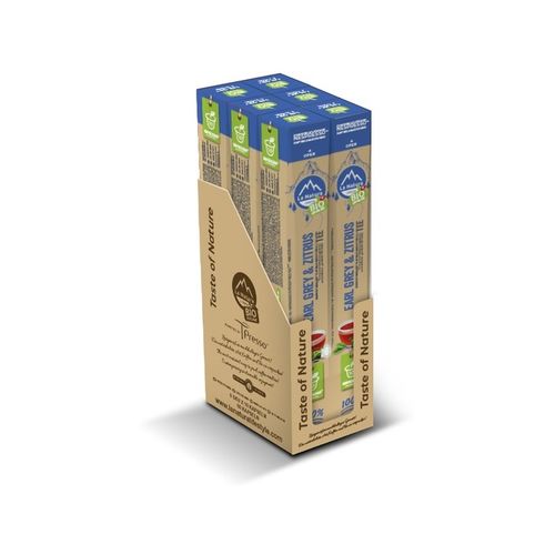 La Natura Lifestyle BIO čaj Earl Grey & Citrus - 10 kapsula (NPCC) 6 kom Mastercarton