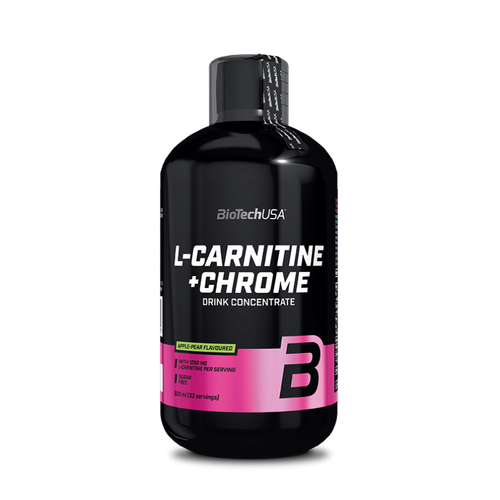 BioTech USA L-Carnitine+Chrome 0,5 l Pomorandža