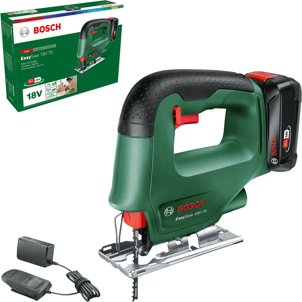 Bosch Aku ubodna testera Easy Saw 18, 1x 2.0Ah, 0603012002