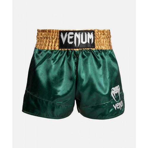 Venum Classic Muay Thai Šorc Zeleno/Zlatno/Beli M