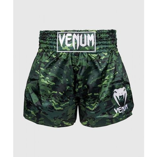 Venum Classic Muay Thai Šorc Zeleno Kamuflažni XXL