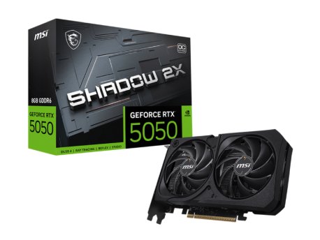 MSI NVidia RTX 5050 8G SHADOW 2X OC 128bit GDDR6