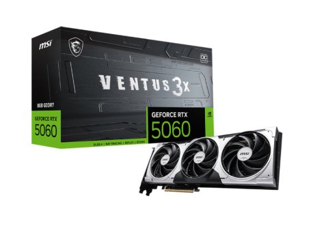 MSI NVidia GeForce RTX 5060 VENTUS 3X OC 8GB GDDR7 128bit