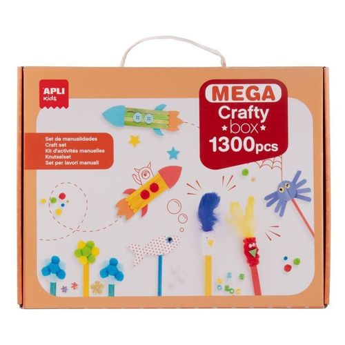 APLI Set Za Izradu Rukotvorina Mega Crafty Box