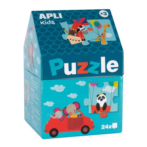 APLI Puzzle U Kućici 24 Kom - Safari 16821