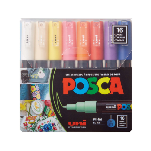 Posca Set Markera PC-1M 16/1 Osnovne Boje