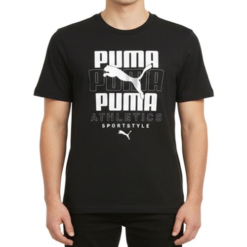 Puma Majica Puma Graphic Stacked Graphic Tee Za Muškarce