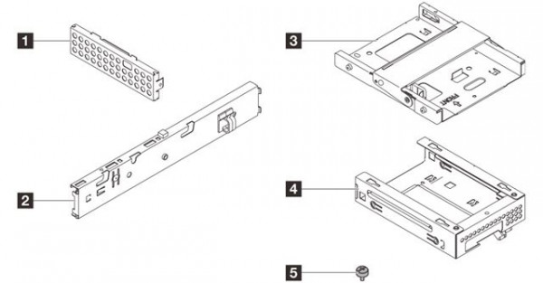 SRV DOD LN ST45 V3 1x3.5 HDD+ODD Cage Kit