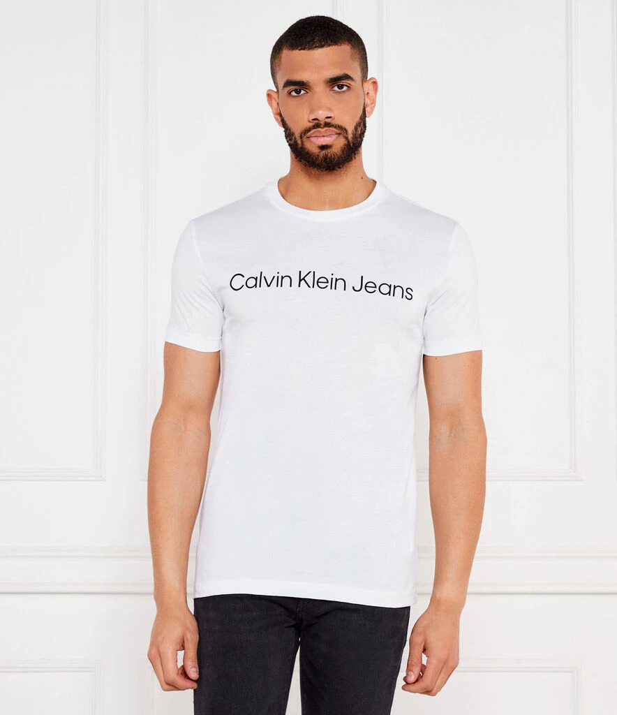 Calvin Klein Muška majica J30J322552, Bela