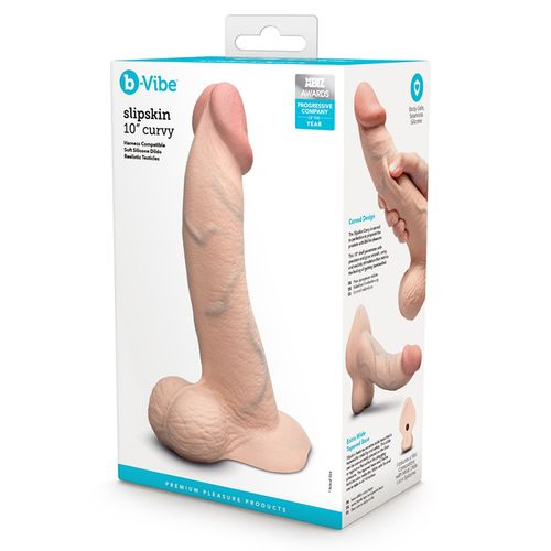 b-Vibe Slipskin Curvy 25cm