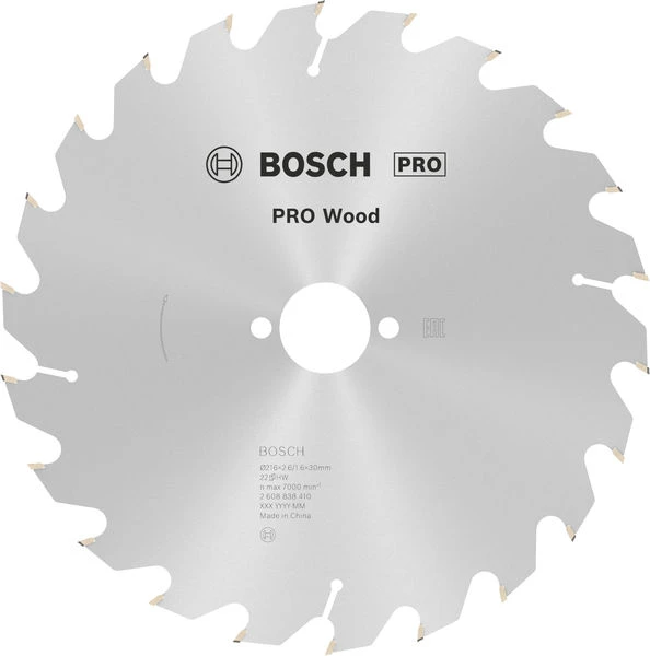 Bosch Pro list kružne testere za drvo 2608838410, 216×2.6×30 mm