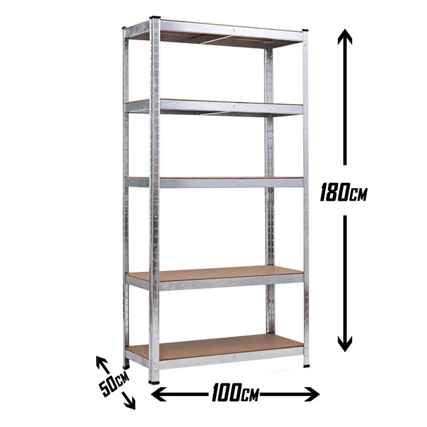SuperHome 180x100x50cm 175Kg Metalna Montažna Polica