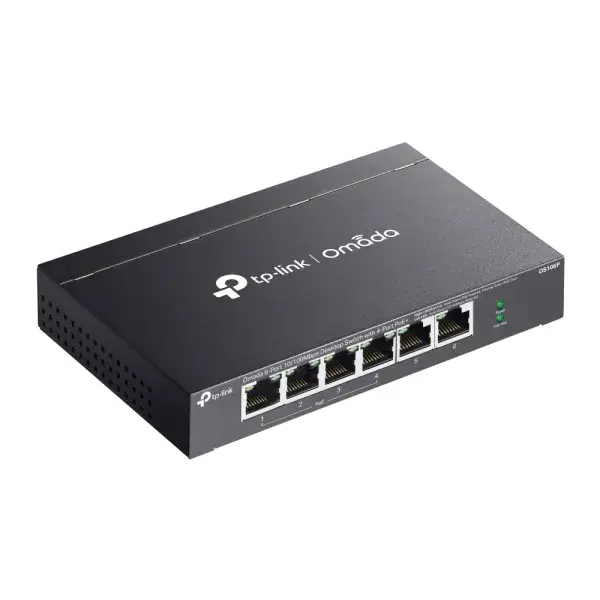 TP-LINK LAN Switch DS106P, 6x1G, 4PoE, 67W