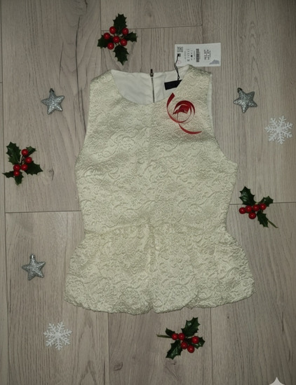 ZARA peplum top NOVO sa etiketom, S veličina