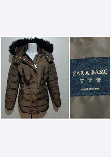 Prelepa ZARA perjana jakna    XS